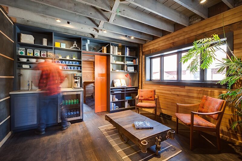 Commercial Architect Projects | Log Cabin Office | GCA